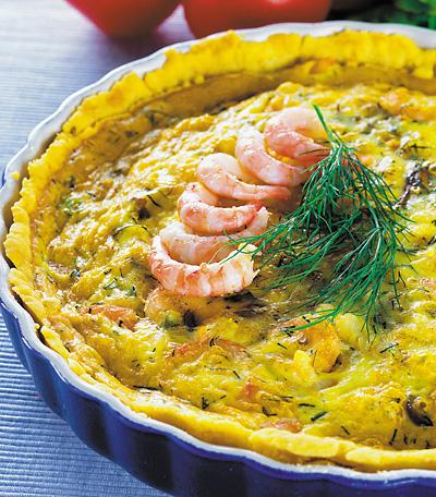 Fisk- och skaldjurspaj II - Hemmets Journal