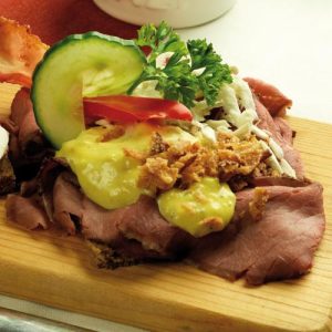 Smörrebröd med rostbiff - Hemmets Journal