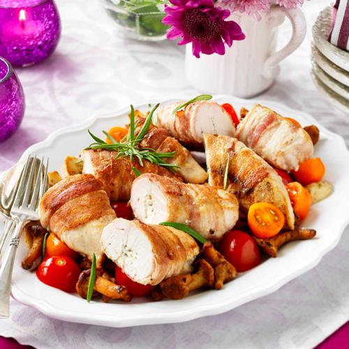 Fylld kycklingfilé med ost - Hemmets Journal