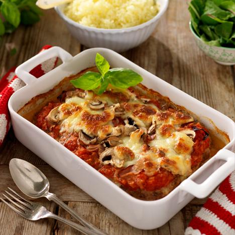 Köttfärsgratäng med pizzasmak - Hemmets Journal