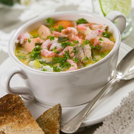 Krämig fisksoppa - Hemmets Journal