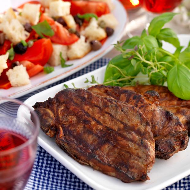 Grillad karré med äppelglaze - Hemmets Journal