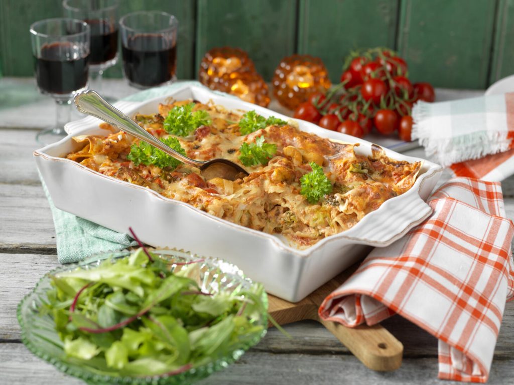 Tacolasagne med kyckling - Hemmets Journal