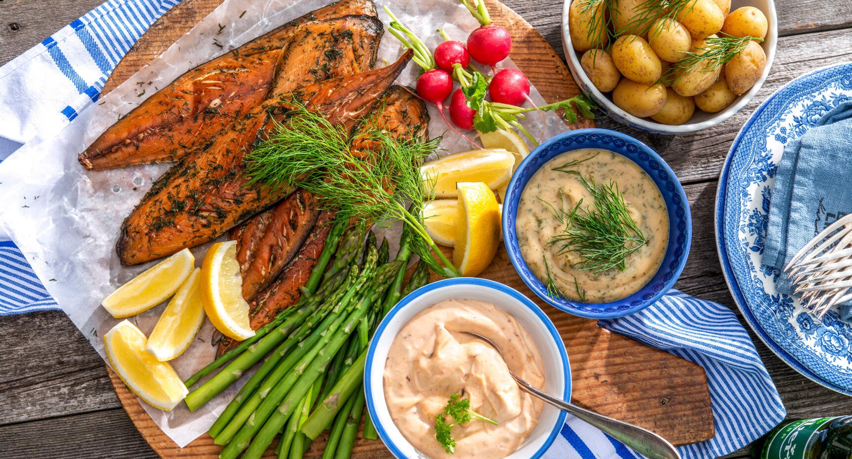 Rökt makrill med goda såser - Hemmets Journal