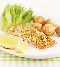 Ugnsbakad lax med potatis - Icakuriren