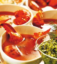 Hummersoppa med pilgrimsmusslor - Icakuriren