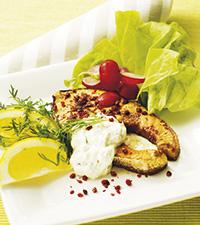 Rosépepparlax med citron och dill - Icakuriren