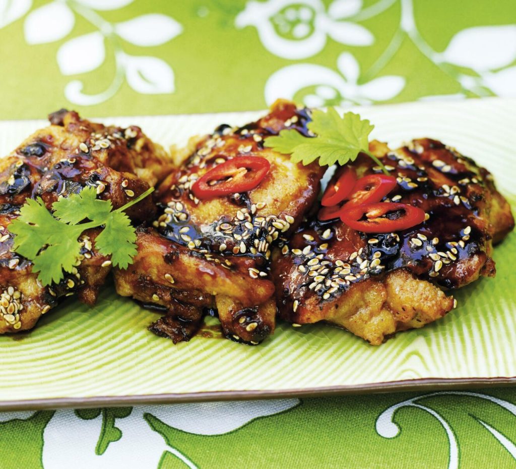 Kycklinglårfilé med sesamglaze - Icakuriren