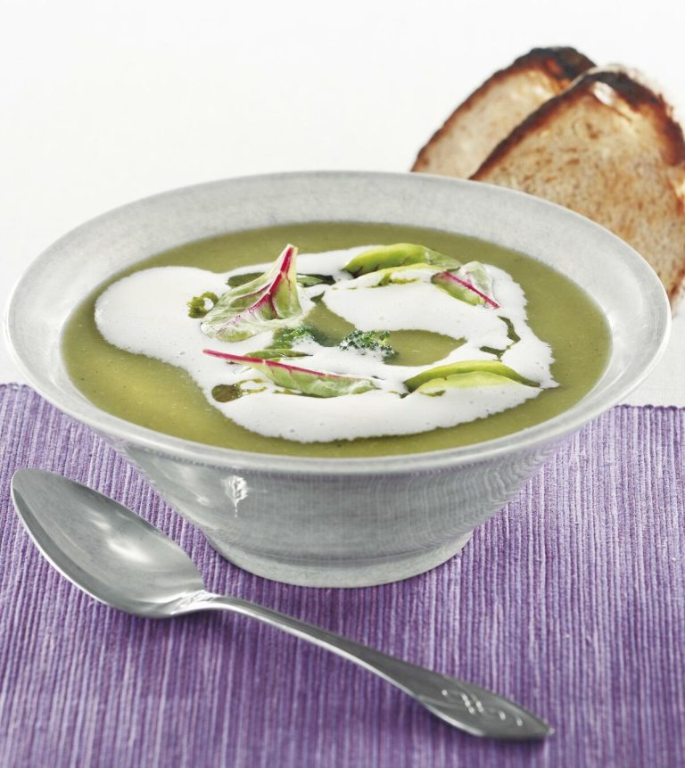 Broccolisoppa med vita bönor - Icakuriren