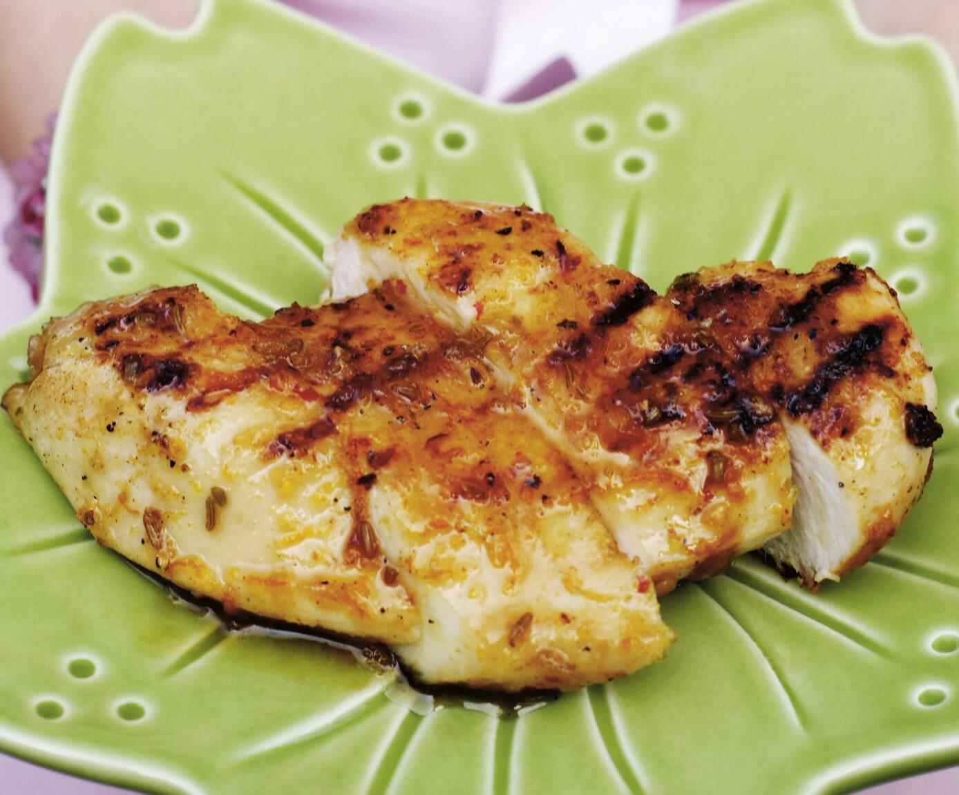 Grillad kycklingfilé med glaze - Icakuriren