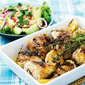 Kyckling i ugn med örter och citron - Icakuriren