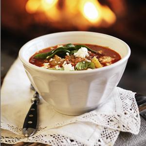 Soppa med squash, linser och tomat - Icakuriren