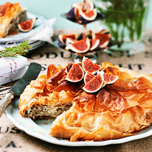 Julpaj med fikon och valnötter - Icakuriren