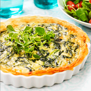 Quiche Lorraine på filodeg - Icakuriren