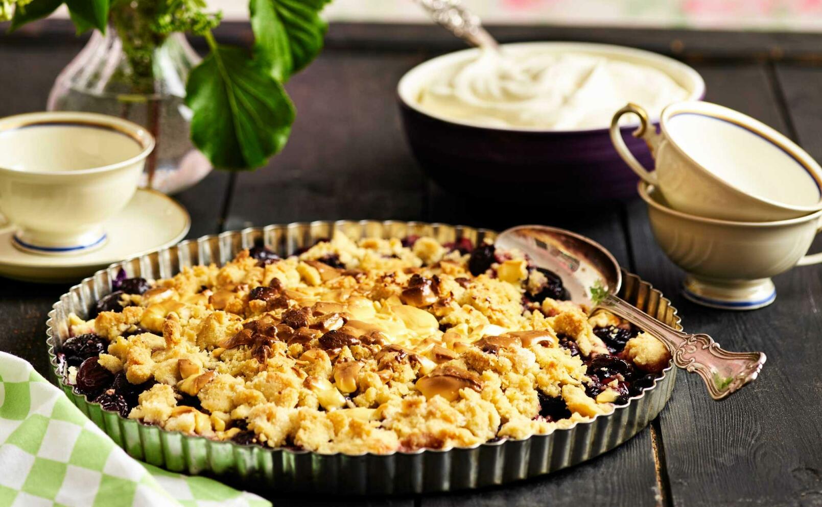 Smulpaj med körsbär - Icakuriren