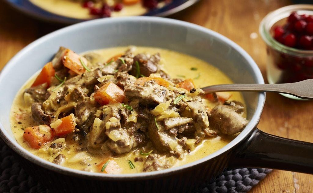 Viltskavspanna med svamp - Icakuriren