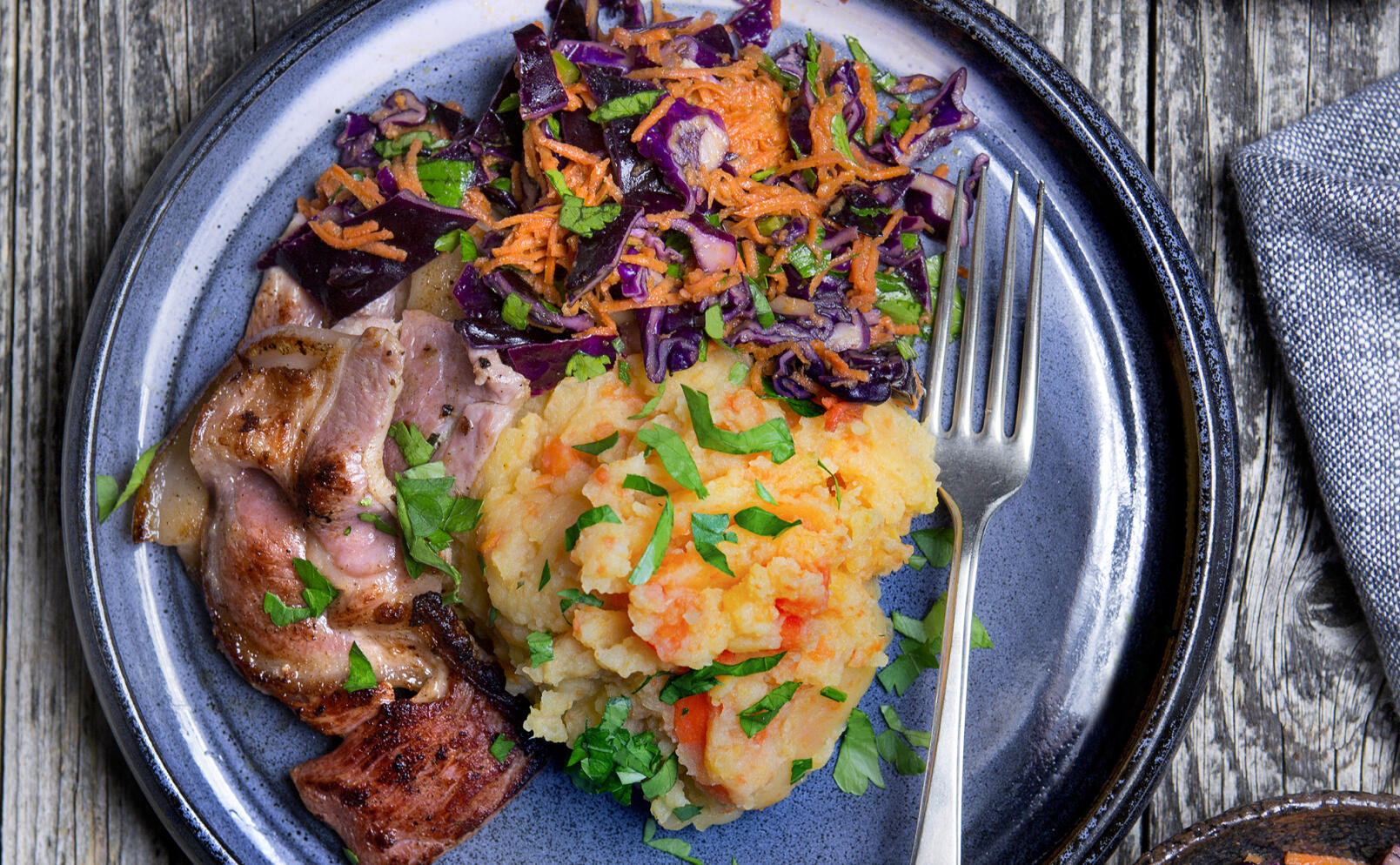 Rotmos med sidfläsk - Icakuriren