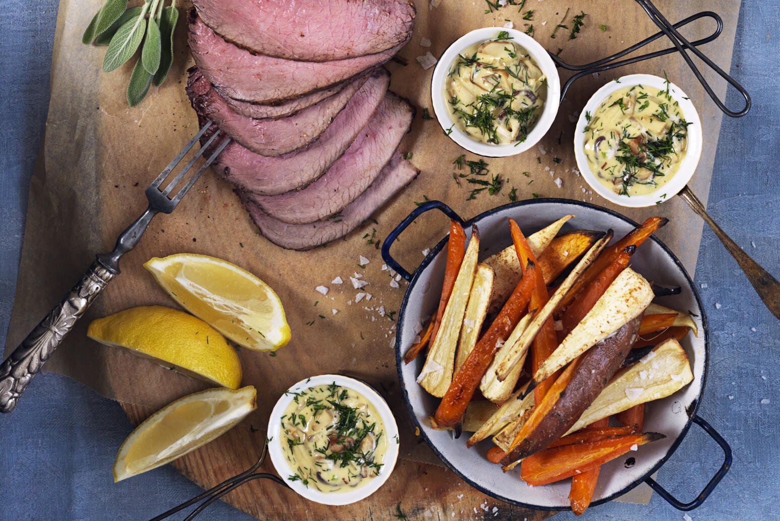 Kalvstek med svampjulienne - Icakuriren