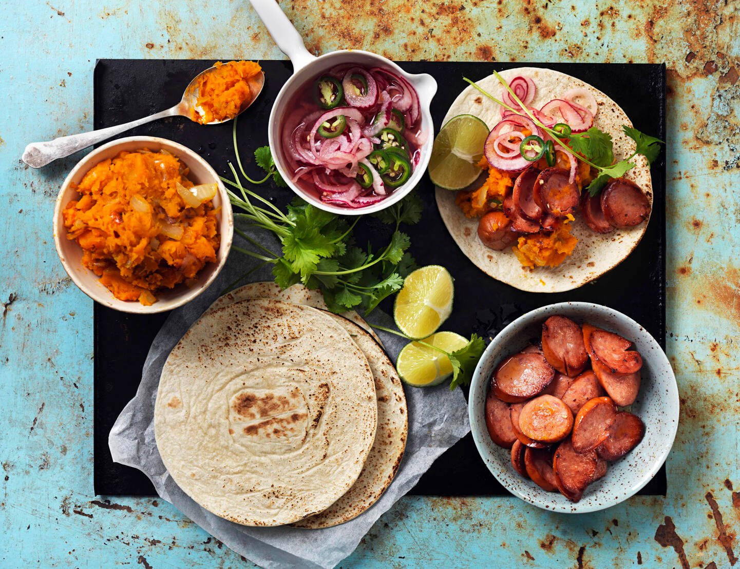 Fredagsmat - pumpatacos med chorizo - Icakuriren