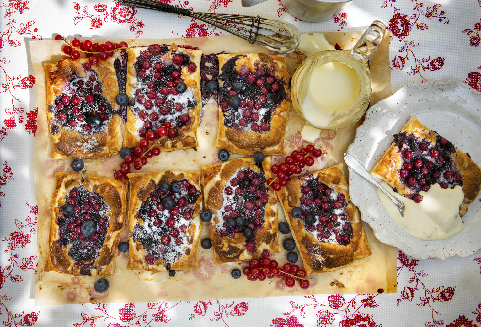Frasiga flarn med sommarbär - Icakuriren